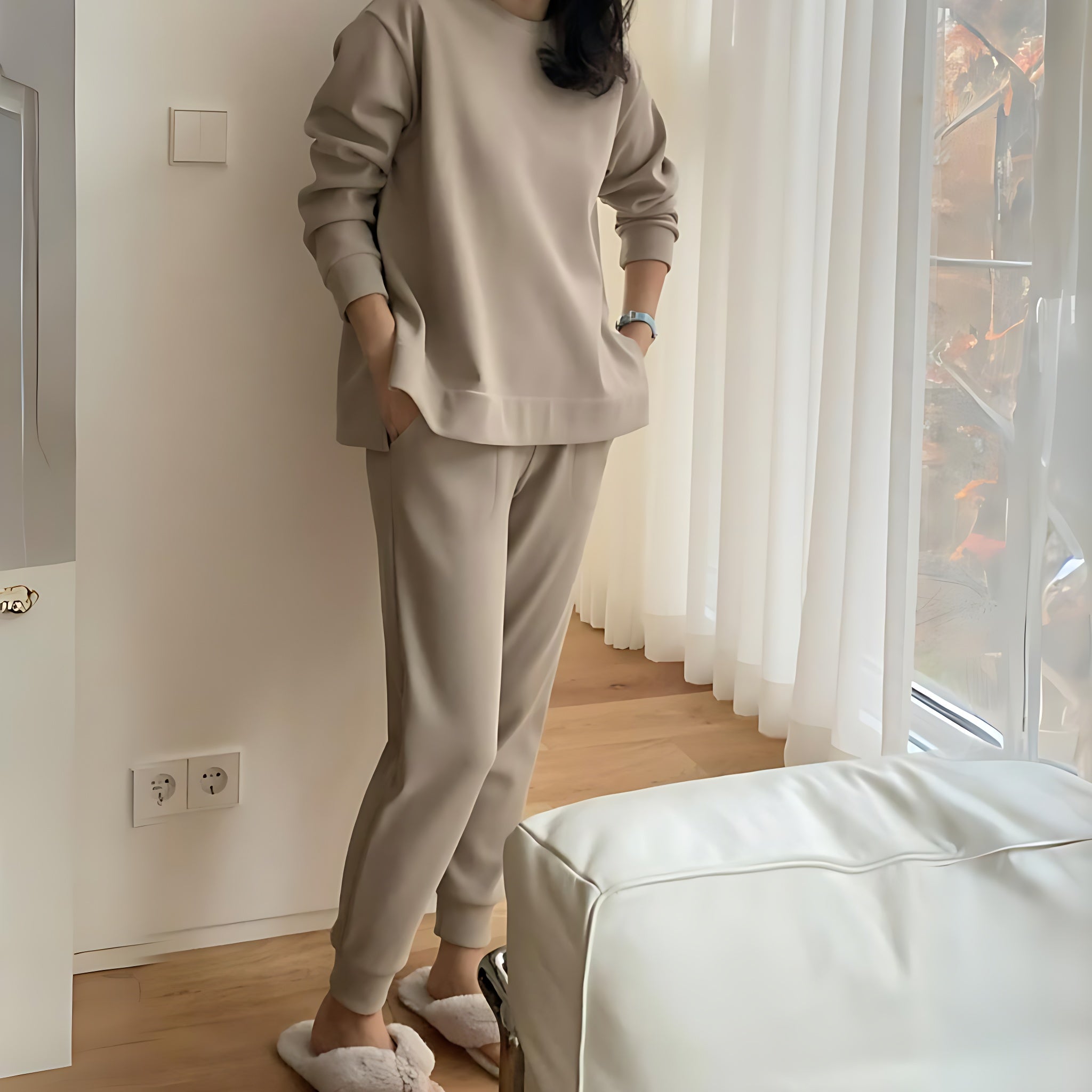 Korean Dongdaemum Women's Outfit Sets - Simplicity Meets Style – Green On Today